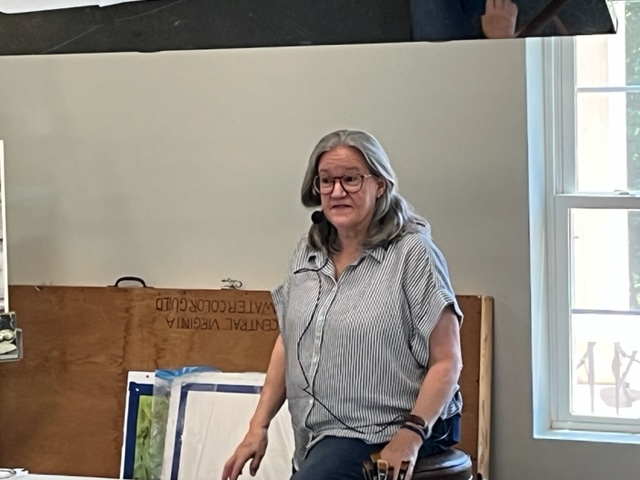 Central Virginia Watercolor Guild — Mid-Summer Swelter!